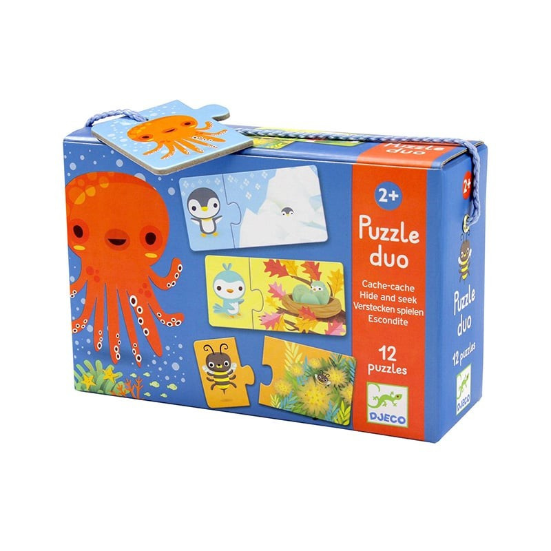 Puzzle duo cache cache