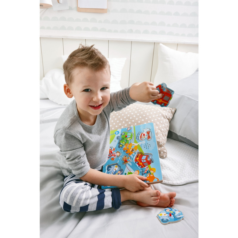 Haba - Puzzle musical Ville - Achetez à Châlons