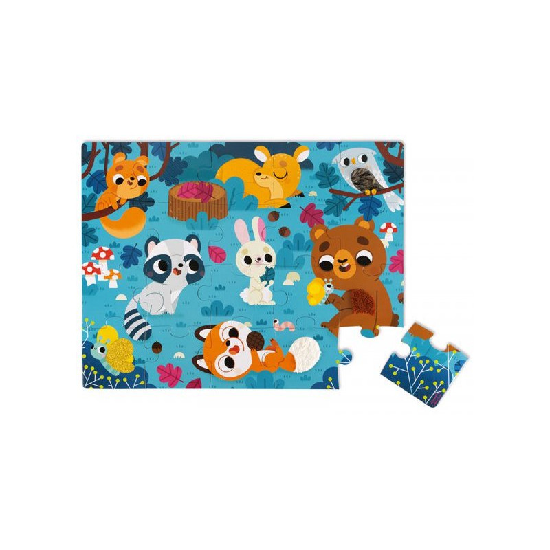 Puzzle tactile Les animaux de la forêt - Achetez à Châlons