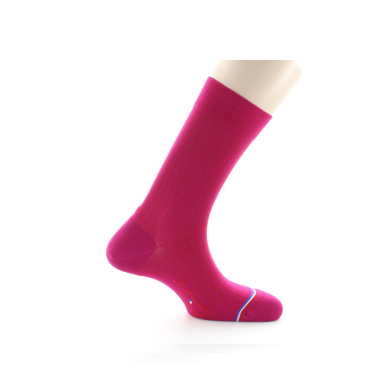 Chaussettes fil d'écosse Pigalle Fushia - Achetez à Châlons